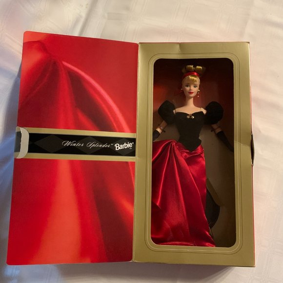 Mattel | Toys | Nib 998 Special Edition Winter Splendor Barbie | Poshmark